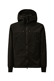 Cp Company Jas Shell-r Goggle Jacket Zwart