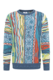 Carlo Colucci Trui C12505 Multi Blauw