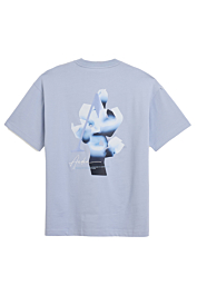 Aeden T-shirt Scorose Tee L-blauw