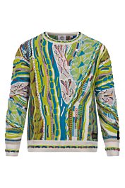 Carlo Colucci Trui Lime Groen | Klassiek met Moderne Twist