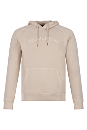 Woolrich Varsity Hoodie 8743 Milky Cream